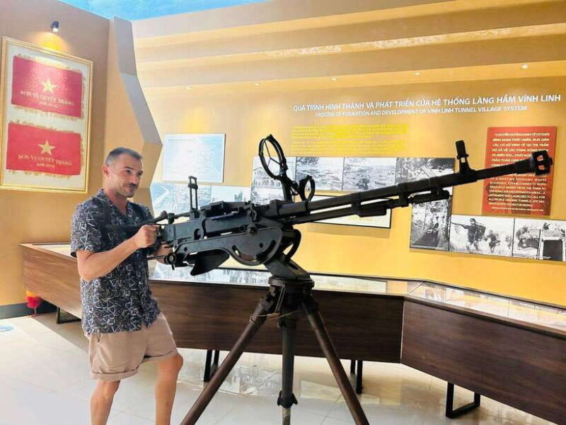 From Hue : see Vinh Moc tunnel - DMZ tour - An Introduction to the DMZ Tour from Hue