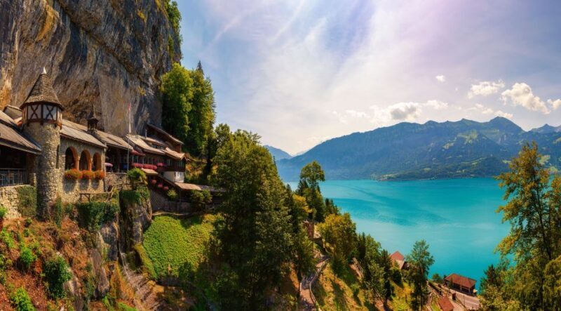From Interlaken: Beatus Caves, Blue Lake and Lake Thun Tour - Key Points