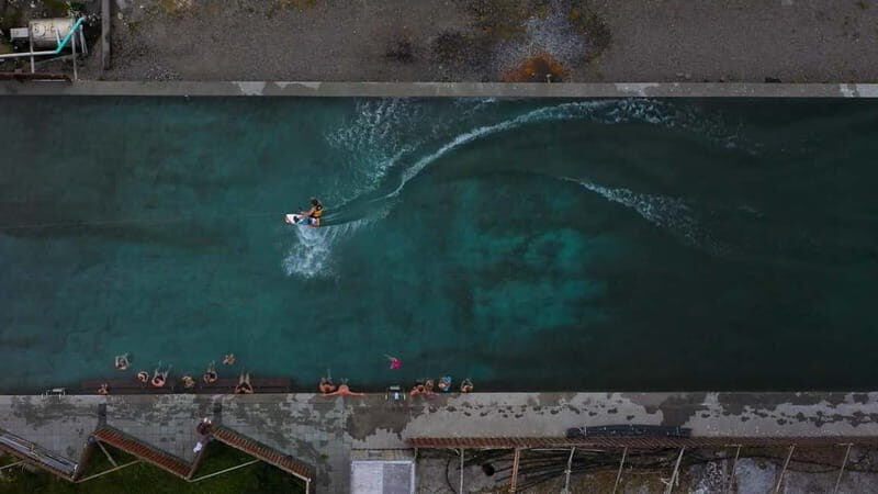 From Isafjordur: Wakeboarding Experience at Geothermal Pool - An In-Depth Look at the Experience