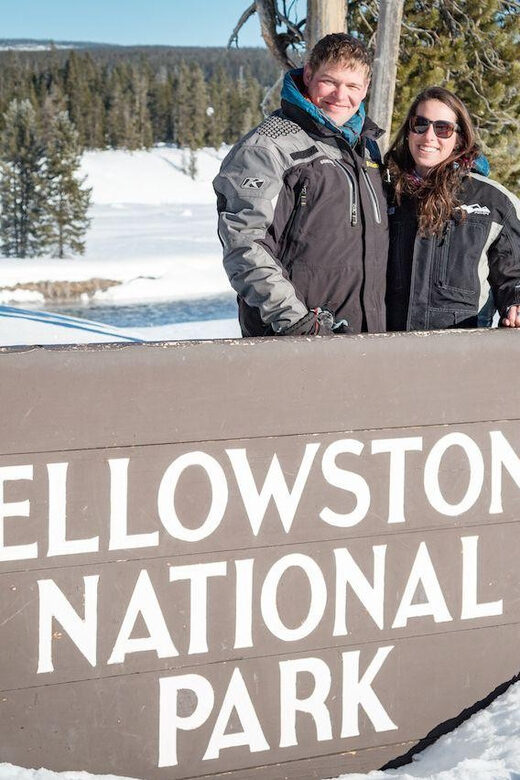 From Jackson: Yellowstone Grand Canyon Snowmobile Tour - The Vehicles and Gear