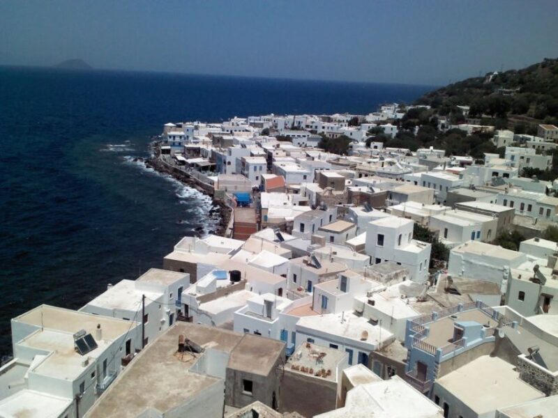 From Kos: Nissyros Volcano total package - Time in Mandraki and Souvenir Shopping