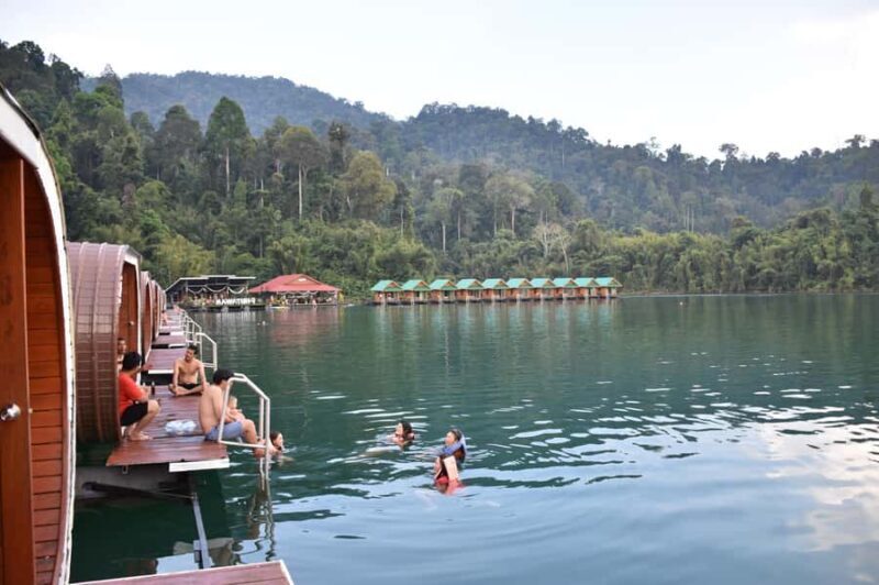 From Krabi: 2-Day Cheow Lan Lake with Overnight Raft Stay - An In-Depth Look at the Cheow Lan Lake Experience