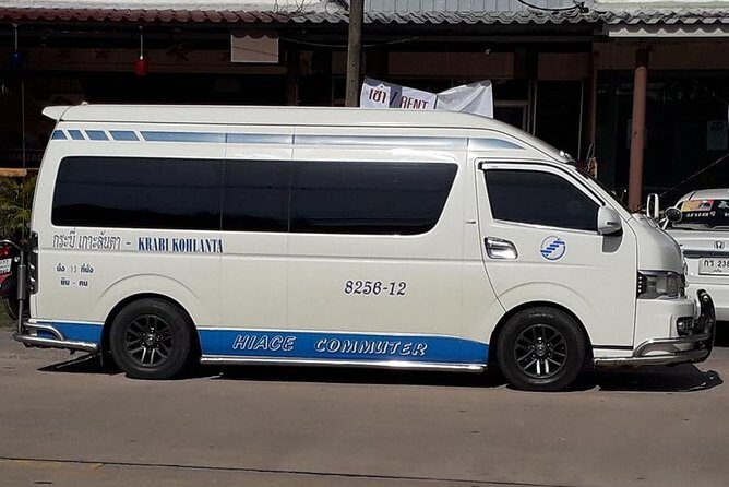 From Krabi Airport to Lanta (by Public Van) - Introducing the Shared Van Transfer from Krabi Airport to Koh Lanta