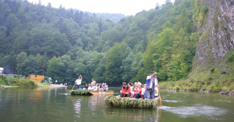From Krakow: Dunajec River Gorge Wooden Raft River Cruise - The River Cruise on a Wooden Raft