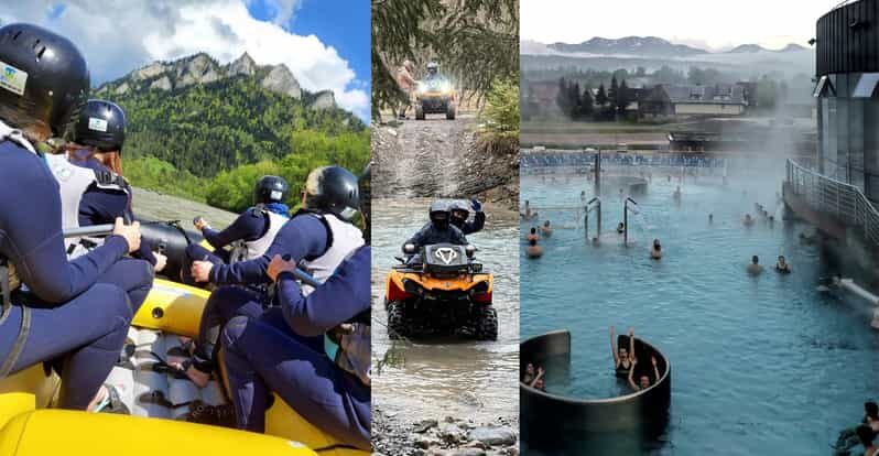 From Krakow: Rafting, Off-road Zakopane & Thermal Baths Tour - Key Points