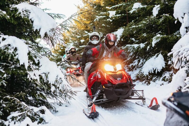 From Krakow: Snowmobile Adventure with Thermal Pools Visit - Key Points