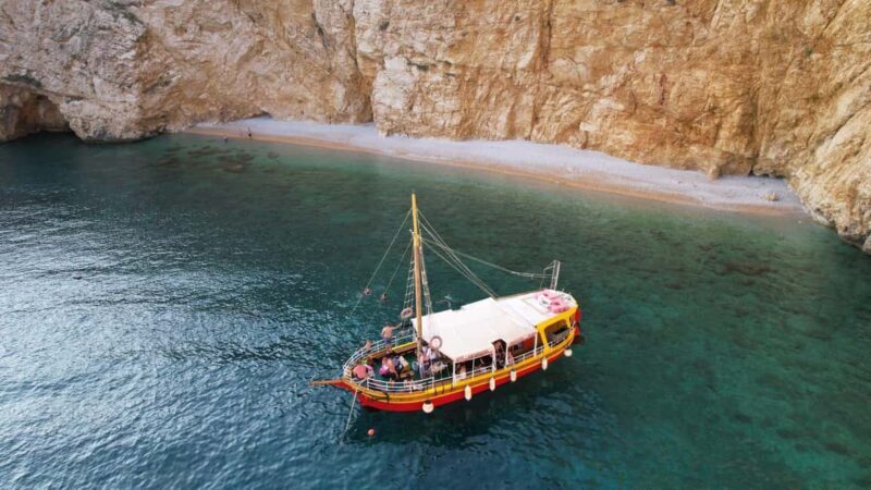 From Krk: Golden Beach Boat Trip - Key Points