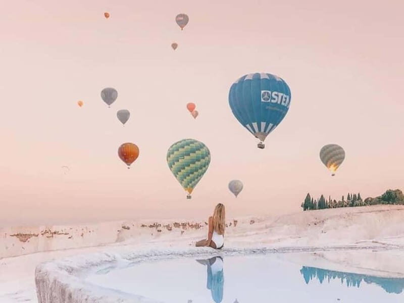 From Kusadas: Pamukkale Day Trip w/Balloon Flight & Lunch - Detailed Breakdown of the Tour