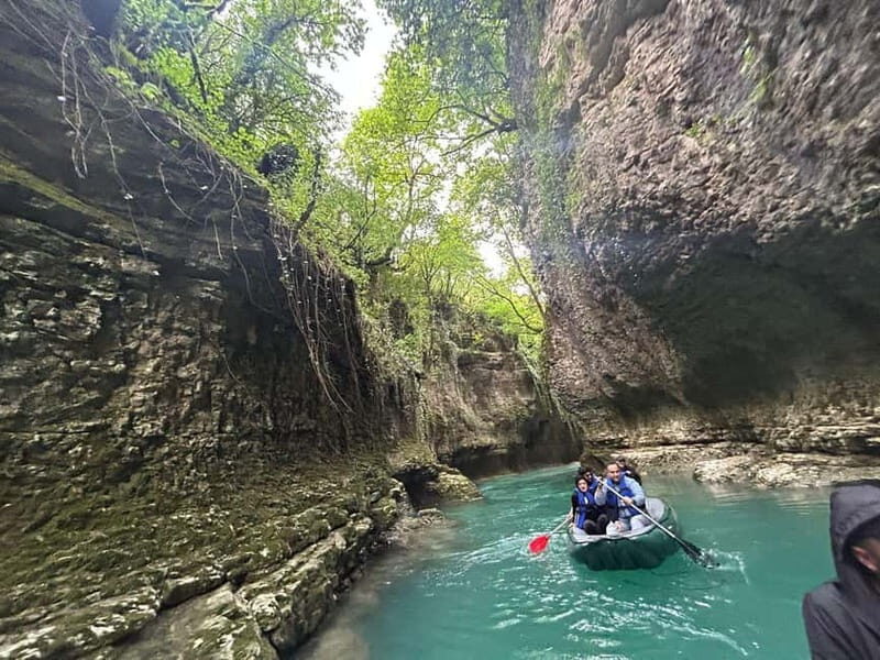 From Kutaisi:Canyons and caves tour with transfer to Tbilisi - Key Points