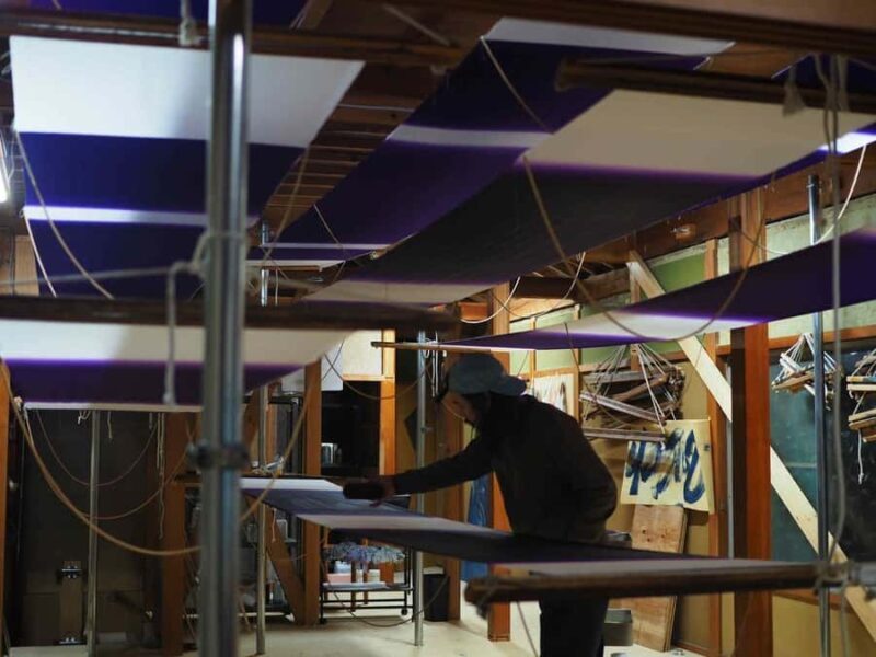 From Kyoto: Hikizome Dyeing in Shiga with Guide, Taxi Option - The Sum Up