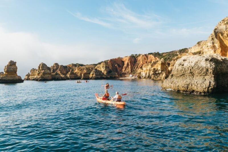 From Lagos: Explore Ponta da Piedade Sea Caves by Kayak - An Authentic Algarve Experience That Connects You With Nature
