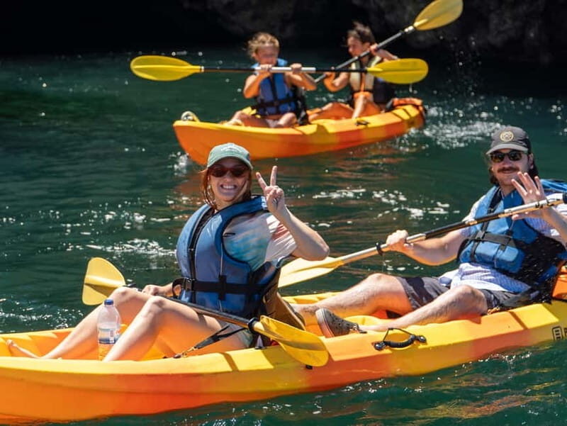 From Lagos: Ponta da Piedade Caves Kayak Tour from Catamaran - The Reviews Speak Volumes
