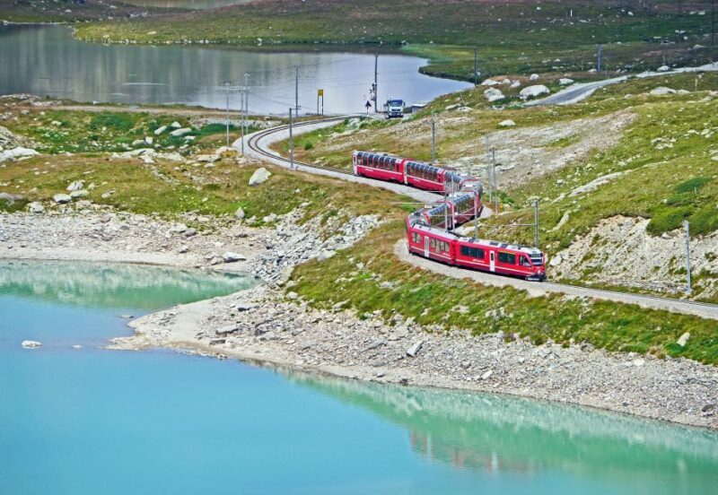 From Lake Como: Bernina Red Train Tour to St. Moritz - Exploring St. Moritz and Surroundings