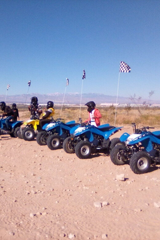 From Las Vegas: Nellis Dunes ATV Tour with Shuttle Transfer - Key Points