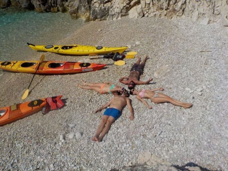 From Lefkada: Half-Day Kayak Tour to Meganisi Island - Detailed Breakdown of the Itinerary