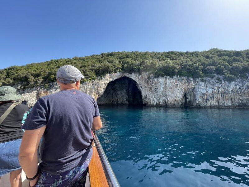 From Lefkimmi: Sivota, Blue Lagoon and Cave - Blue Lagoon: Relaxation and Snorkeling in Stunning Waters