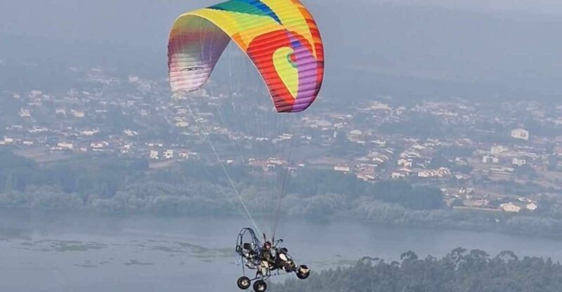 From Lisbon: Motorised Paragliding Tandem Flight - Key Points