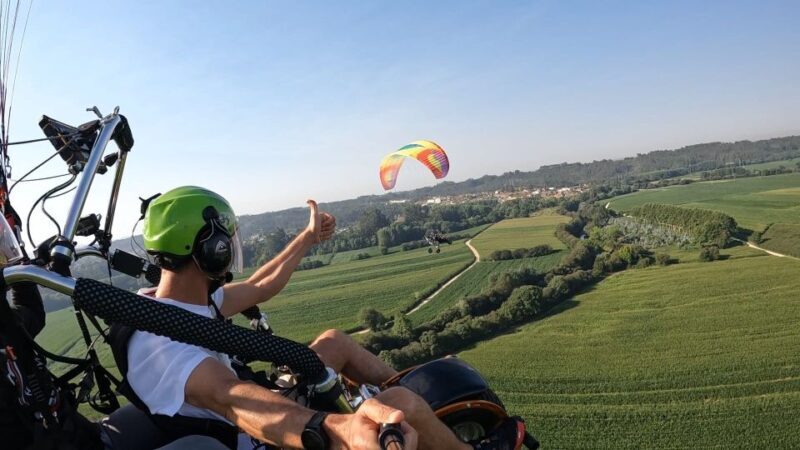 From Lisbon: Motorised Paragliding Tandem Flight - An In-Depth Look at the Experience