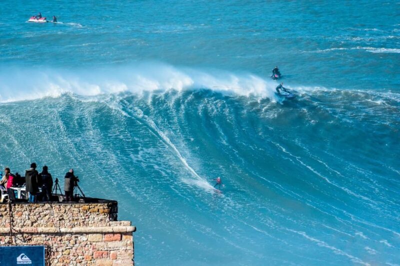 From Lisbon: Nazare Big Waves and Óbidos Guide Day Trip - Key Points