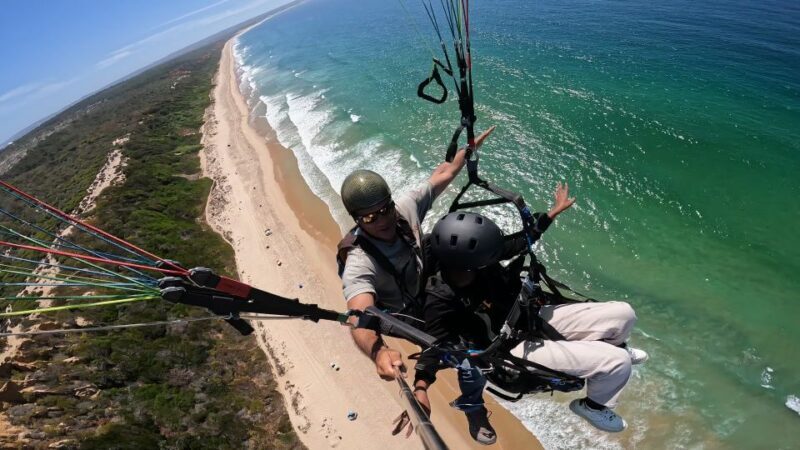 From Lisbon: Paragliding Tandem Flight - The Scenic Highlights