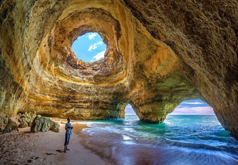From Lisbon To Algarve Full-Day Tour with Benagil Cave. - Key Points