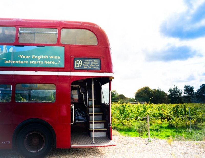 From London: Vintage Bus Wine Tour with Return Train Tickets - A Fun and Authentic Way to Explore Sussex Winemaking