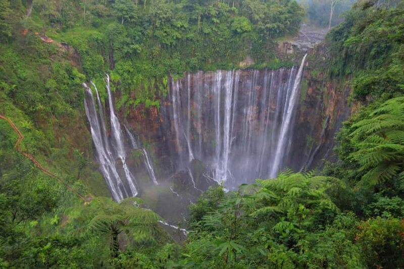 From Malang or Surabaya: Tumpak Sewu Waterfall Group Tour - Key Points