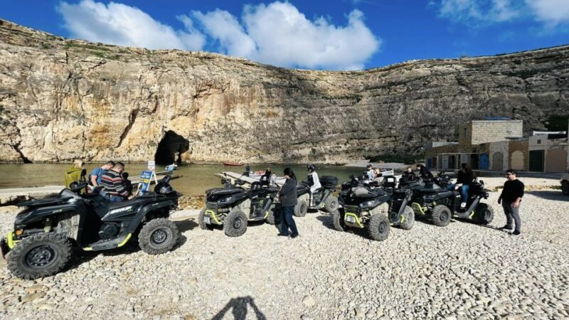 From Malta: Blue Lagoon and Gozo Tour w/Quads and Dinner - Discovering Gozitan Landmarks and Savoring a Traditional Dinner