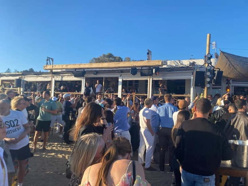 From Marbella/Estepona: Private clubbing tour Beach club transport Drinks - Key Points