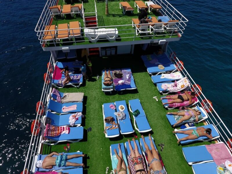 From Marmaris: Day Trip by Glass Bottom Semi Submarine - In-Depth Breakdown of the Stops