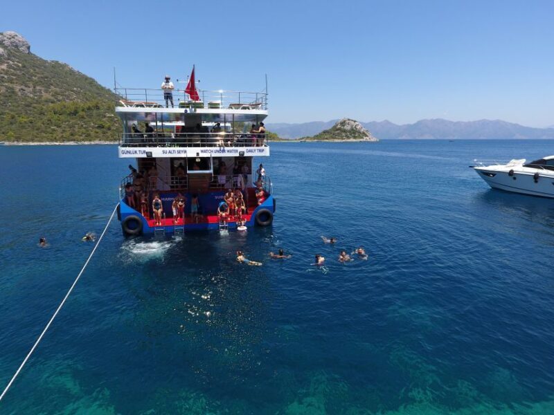 From Marmaris: Day Trip by Glass Bottom Semi Submarine - The Marine Life and Viewing Experience