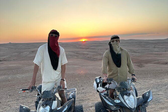From Marrakech: Quad sunset dinner Experience & show - What Travelers Are Saying
