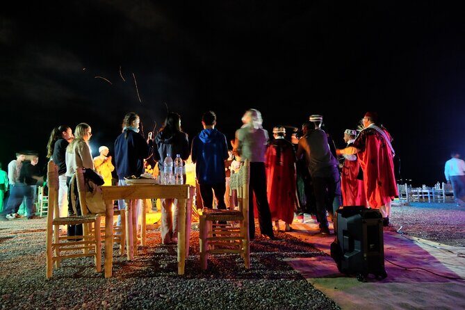 From Marrakech: Quad sunset dinner Experience & show - The Sum Up