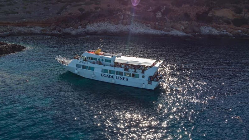 From Marsala: MiniCruise to Favignana & Levanzo w/Lunch - Key Points