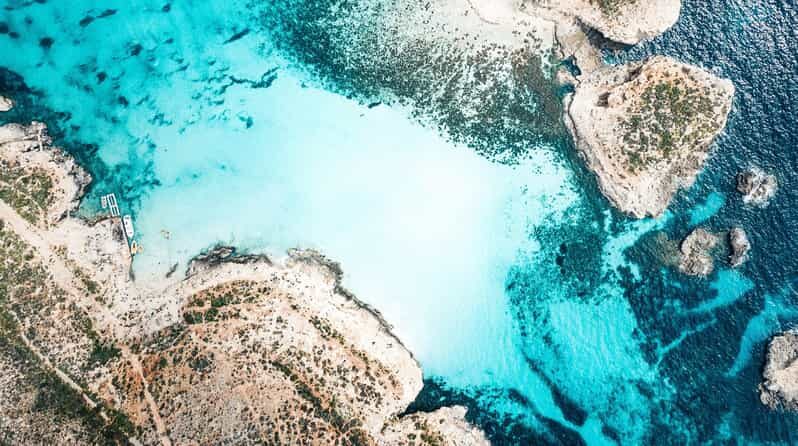 From Mellieha: Three Bay Cruise including the Blue Lagoon - The Real Value of This Tour
