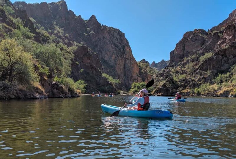 From Mesa: Self-Guided Kayaking Trip on Saguaro Lake - The Sum Up