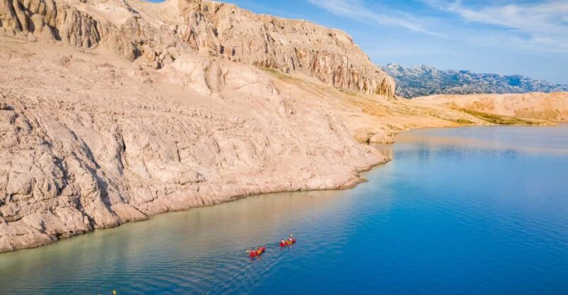 From Metajna/Novalja: Pag Bay Guided Sea Kayaking Tour - An In-Depth Look at the Pag Bay Sea Kayaking Tour