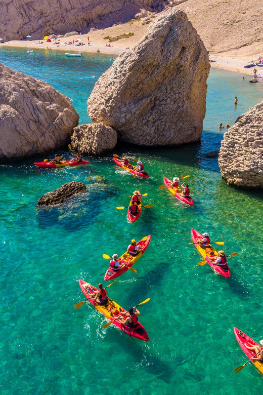 From Metajna/Novalja: Pag Bay Guided Sea Kayaking Tour - Frequently Asked Questions