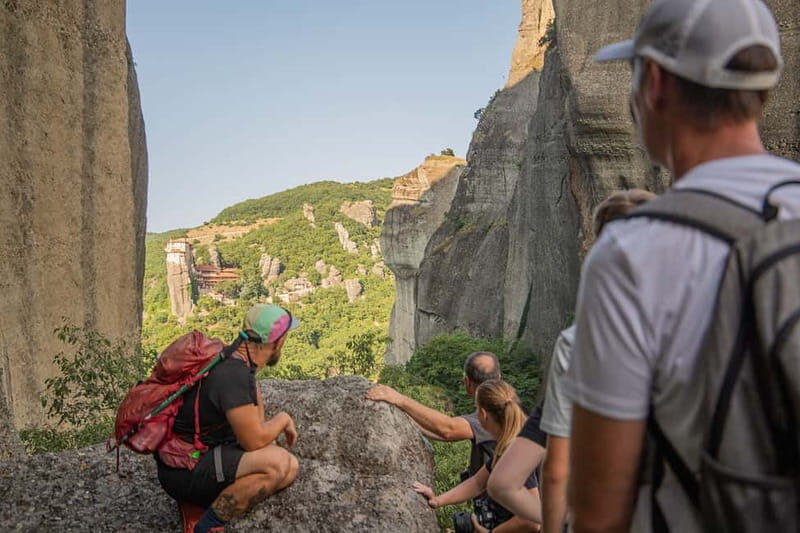 From Meteora: Hidden Hermit Caves Sunset Hiking Tour - The Prison and Historical Context