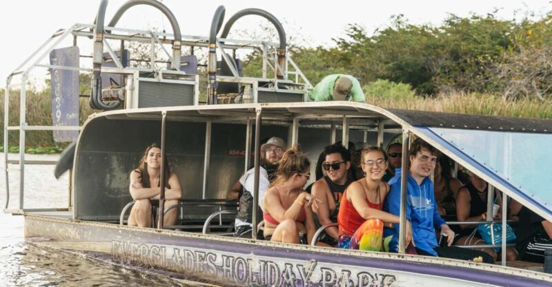 From Miami: Everglades Airboat, Wildlife Show & Bus Transfer - Starting Out from Miami