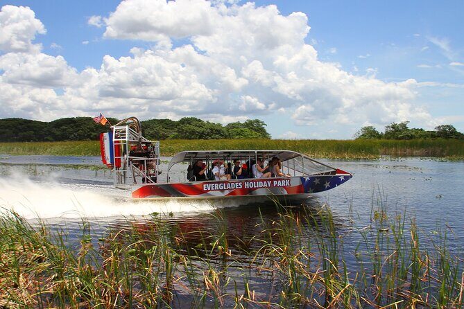 From Miami: Open-Top Bus Tour, Bay Cruise, & Everglades Adventure - A Complete Miami Experience in One Day