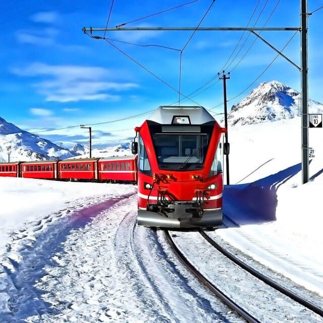 From Milan: Bernina Express and St. Moritz Day Tour - Key Points