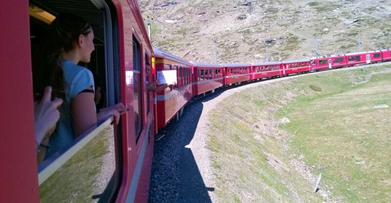 From Milan: Bernina Train, Swiss Alps & St. Moritz Day Trip - The Iconic Bernina Red Train: Riding Europes Highest Rail Line