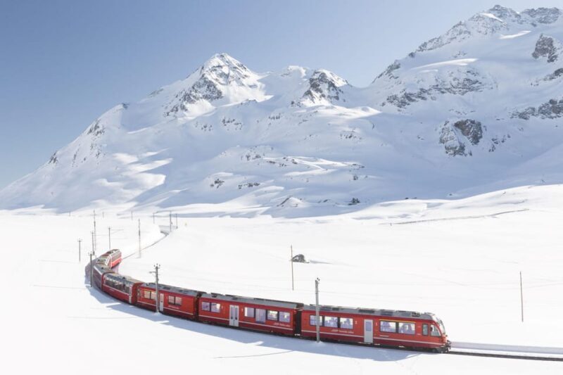 From Milan: Bernina Train, Swiss Alps & St. Moritz Day Trip - Returning to Milan: The Long Scenic Drive