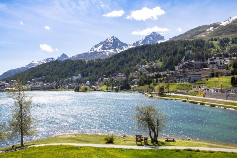 From Milan: St Moritz & Alps Day Trip with Bernina Red Train - Key Points