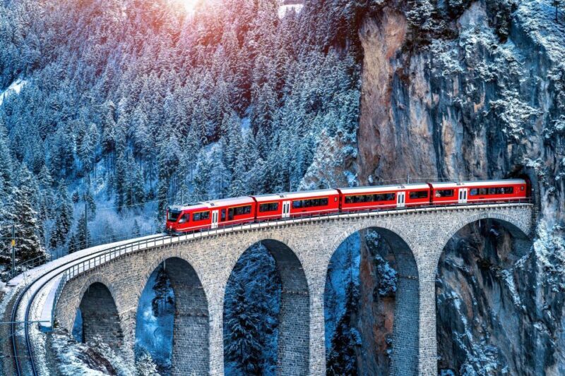 From Milan: St Moritz & Alps Day Trip with Bernina Red Train - Tirano: Historic Town and Authentic Flavors