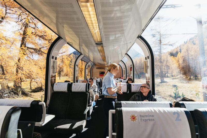From Milan: St. Moritz and Panoramic Bernina Express Tour - Key Points