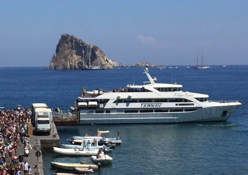 From Milazzo: Panarea & Stromboli Boat Trip - The Night Spectacle: Volcanic Fireworks