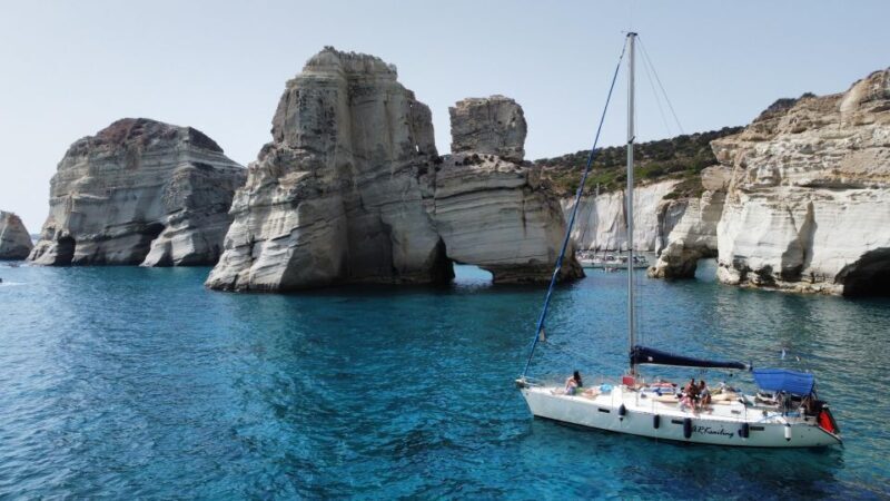 From Milos: Guided Day Cruise to Kleftiko With Lunch - Key Points: