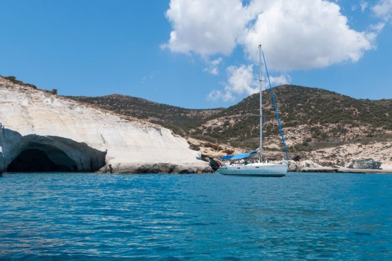From Milos: Guided Day Cruise to Kleftiko With Lunch - The Meal and Refreshments